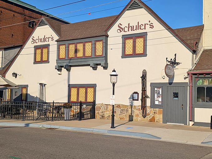 Schuler's Tudor-style charm looks like it jumped from a storybook, but the steaks inside are the real happily-ever-after.