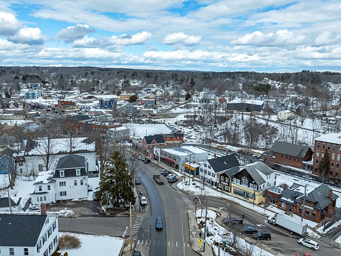 Somersworth's wide main street and classic architecture create a picture-perfect downtown where your Social Security check still matters.