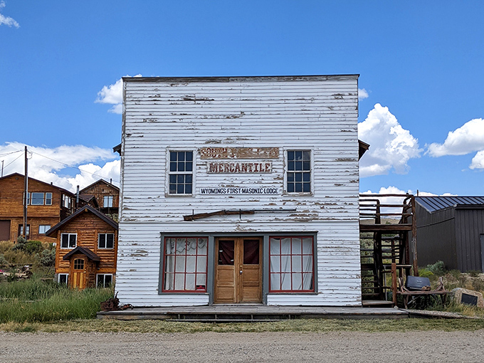 This weathered mercantile building in South Pass City has seen more Wyoming history than most history books have pages.