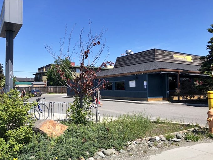 Don't let the plain exterior fool you &ndash; inside this building, burger alchemy happens daily to the delight of Anchorage locals.