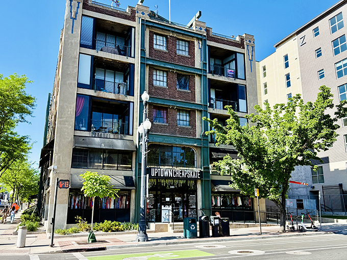Downtown Salt Lake's historic brick building houses fashion treasures that would make even Manhattan vintage hunters jealous.