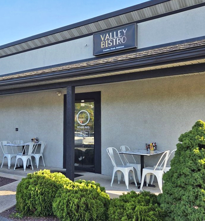 Valley Bistro's understated entrance hides culinary treasures within. The best spots often wear the simplest disguises.