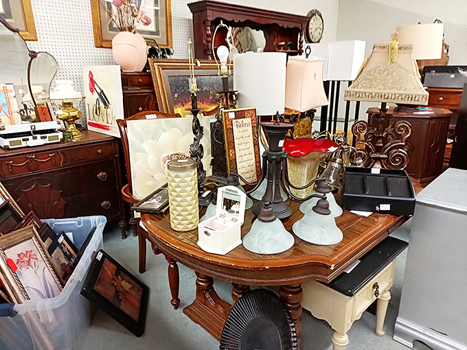 When the furniture display spills onto the sidewalk, you know they're confident about their incredible selection.