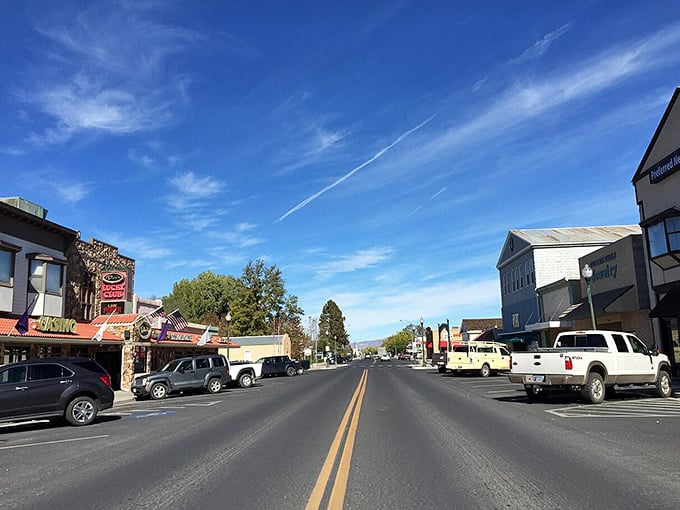 Yerington's wide streets and mountain views make rush hour about as stressful as a Sunday afternoon nap.