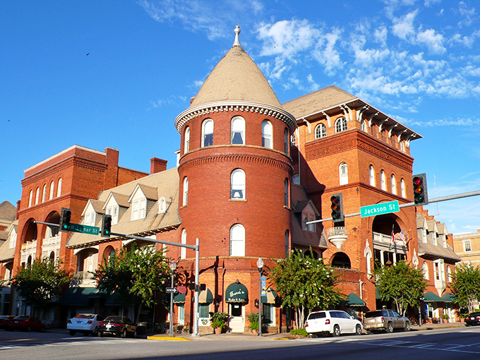 Sunlight plays across Americus's historic architecture &ndash; a postcard-perfect town that won't send your bank account into therapy.