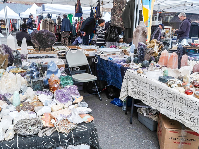 Annex Markets transforms vintage shopping into a sophisticated experience where every booth tells its own fascinating story.