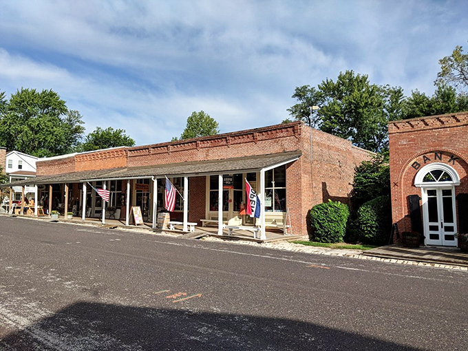 The Old Brick House in Arrow Rock has witnessed generations come and go. If these walls could talk, they'd tell tales of westward expansion.