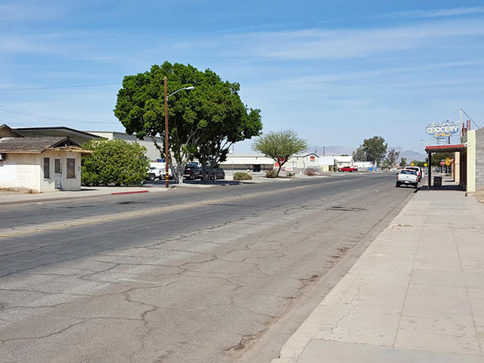 Desert meets development in Blythe, where affordable homes sit against a backdrop of mountain majesty.