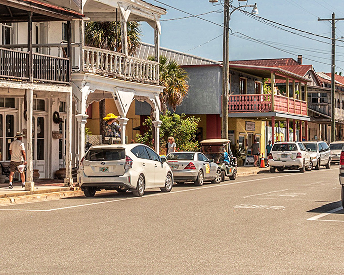 Weathered buildings with character stand proudly in Cedar Key. This isn't a town&mdash;it's a living postcard from Florida's unhurried past.