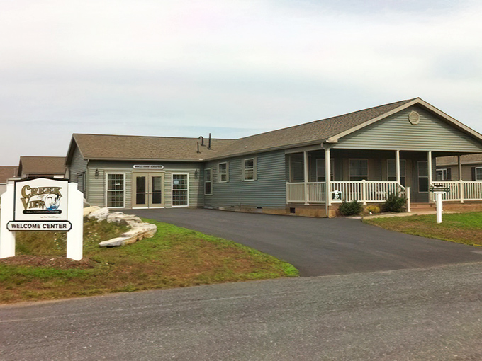 These Creek View homes offer single-story living with clean lines and practical design. Retirement simplified, without sacrificing style or your savings!