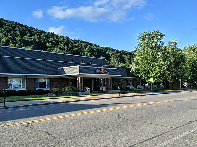 This valley town nestles between forested hills, creating natural beauty that never gets old or tiresome.