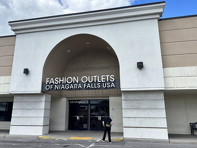 Indoor comfort meets outlet prices - perfect for when the weather outside is less than cooperative.