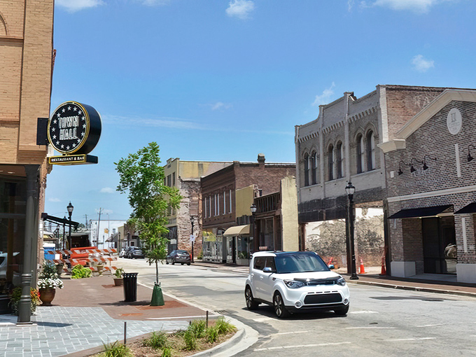 Florence's brick buildings house local businesses with character. No cookie-cutter chain stores in this authentic downtown!