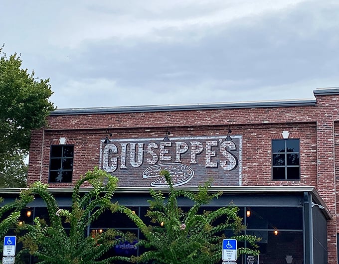 The weathered brick facade of Giuseppe's tells you this place takes its Pittsburgh pizza heritage seriously. No gimmicks, just great pies.
