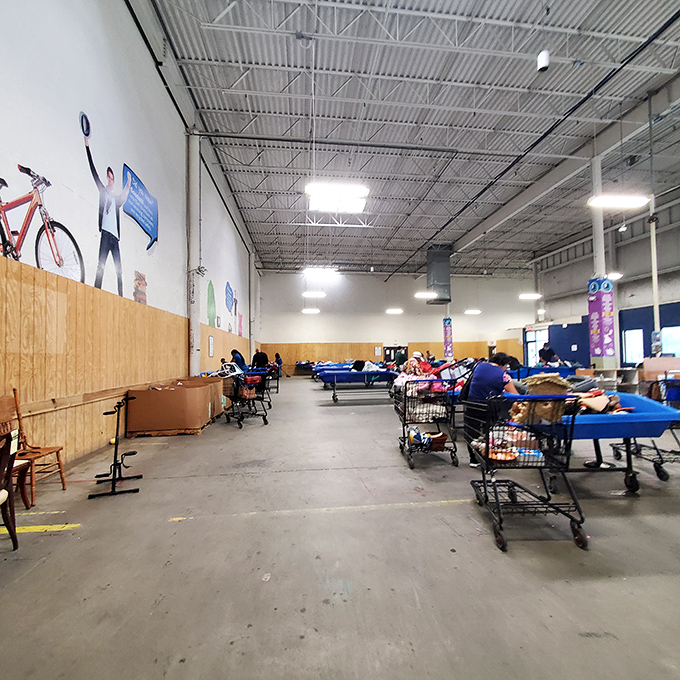 Those industrial shelves hold more surprises than a mystery novel's final chapter twist.