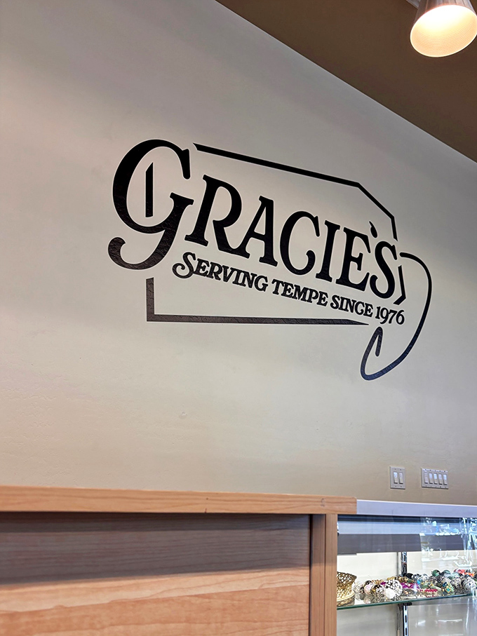 "Serving Tempe since 1976"&mdash;that wall sign tells you they've mastered the art of thrift long before it was trendy.