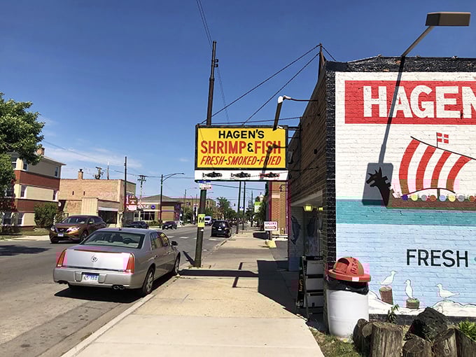 The unassuming corner spot where smoked fish dreams come true. No passport required for this flavor journey.