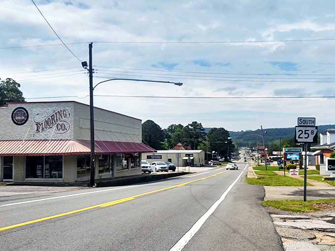 Heber Springs' downtown invites leisurely strolls and spontaneous conversations, all without the pressure of big-city prices.