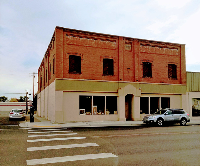 Wide streets and brick buildings create the perfect backdrop for a community that values space. 