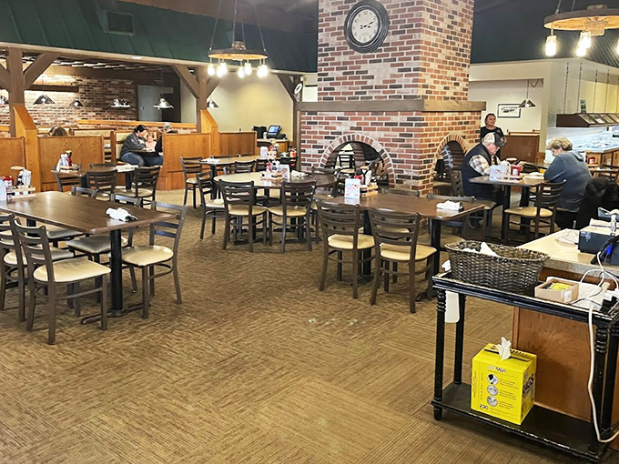 The warm, wood-filled interior of Hoss's feels like Sunday dinner at your favorite aunt's&mdash;if she were a steak wizard.