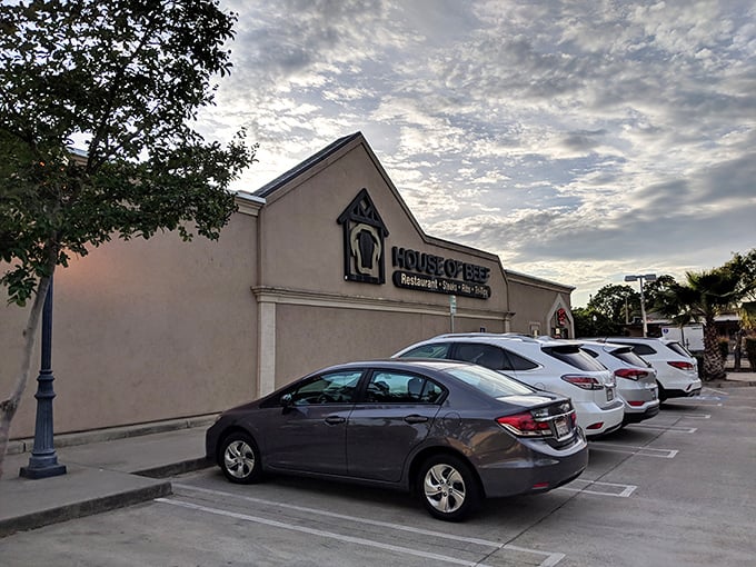 No mistaking what's on the menu here! House of Beef's distinctive peaked roof shelters tri-tip treasures worth driving across counties to find.
