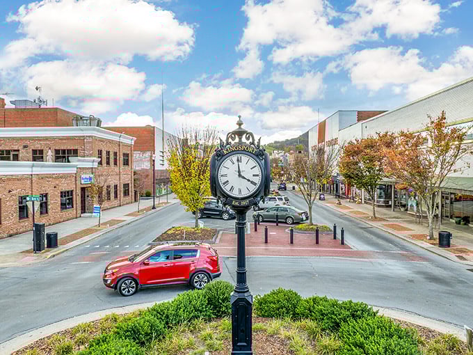 The Smoky Mountain backdrop frames Kingsport's affordable neighborhoods, where retirement dollars stretch further than your morning yoga routine.
