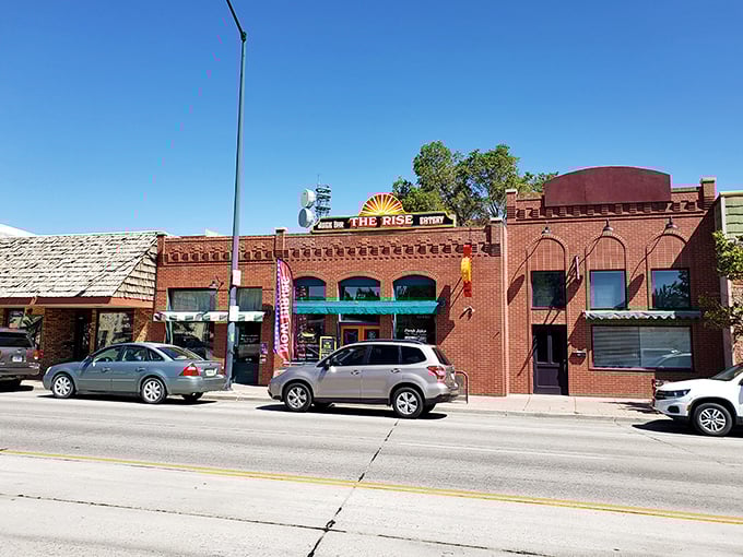 Lander maintains that perfect balance—enough businesses to meet your needs, few enough to know the owners by name.