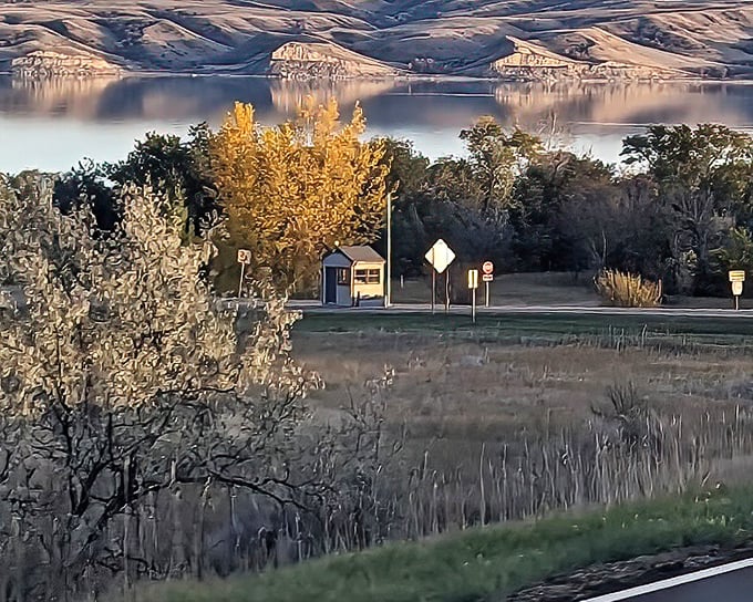 Golden hour at Lewis and Clark&mdash;when the landscape glows like it's auditioning for a national park calendar.