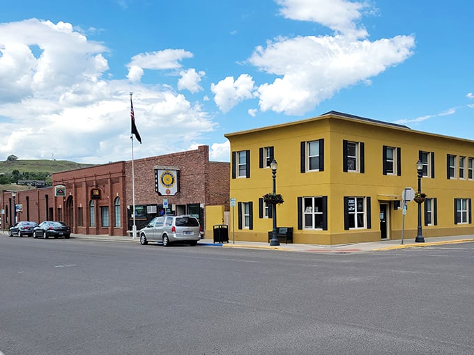 The yellow building on Main Street watches over Livingston like a faithful guardian of Western heritage and mountain dreams.