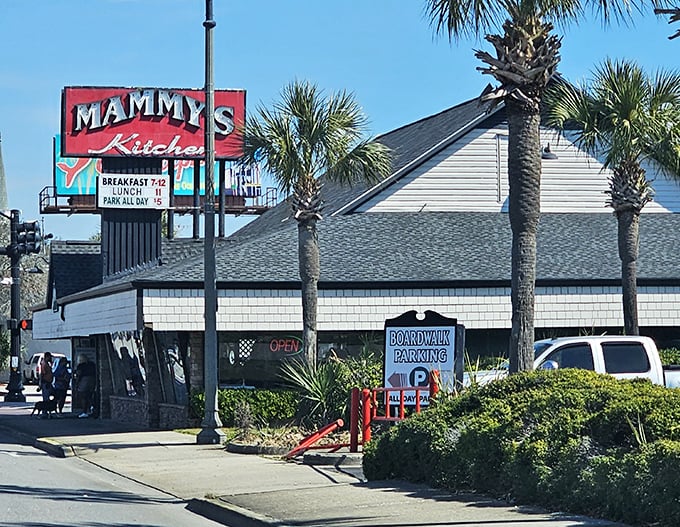 That classic restaurant sign has been calling hungry folks home for generations of satisfied customers.