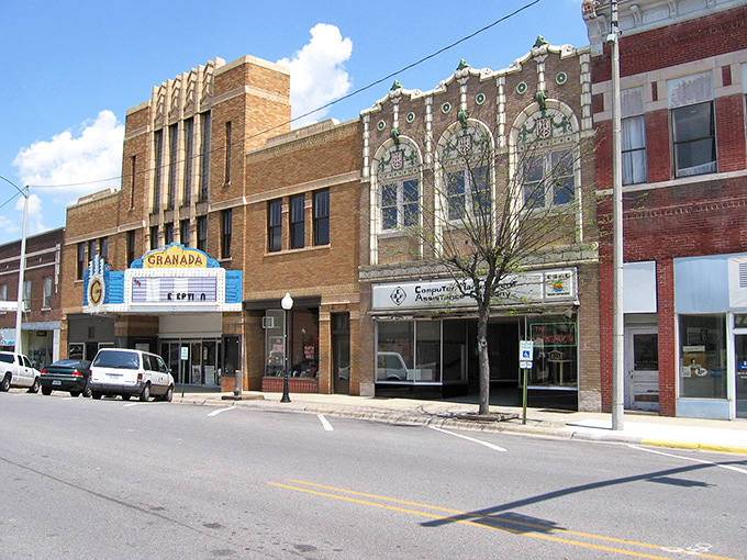 The Granada Theater stands as a cultural centerpiece in Mount Vernon, where residents can enjoy entertainment without big-city prices or traffic headaches.