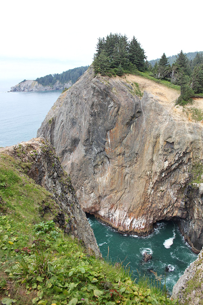 Coastal drama at its finest! Oswald West's rugged shoreline looks like it was sculpted by Neptune himself.
