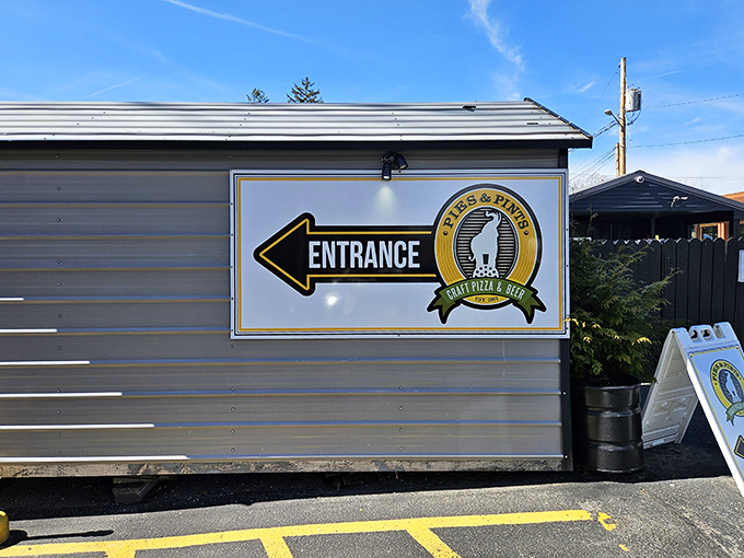 The unassuming exterior of Pies & Pints hides a craft beer and gourmet pizza combination that's worth the journey.