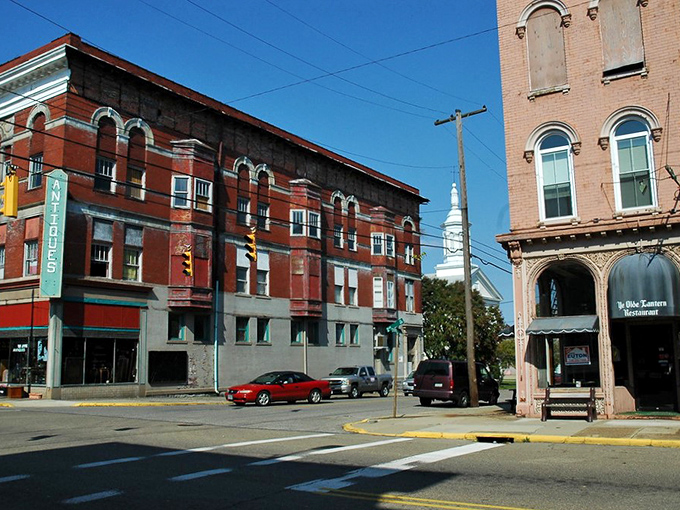 Native Coffee Co. anchors this corner of downtown Portsmouth. The kind of local spot where they remember how you take your morning cup.
