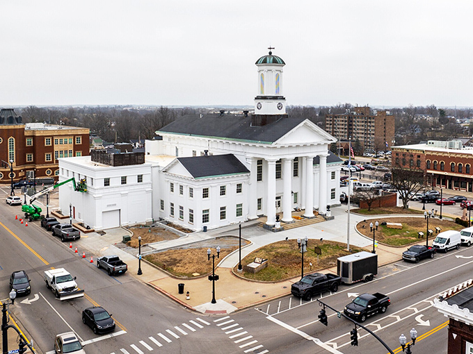 Eastern Kentucky University's campus anchors Richmond, where education and affordability graduate with honors together.