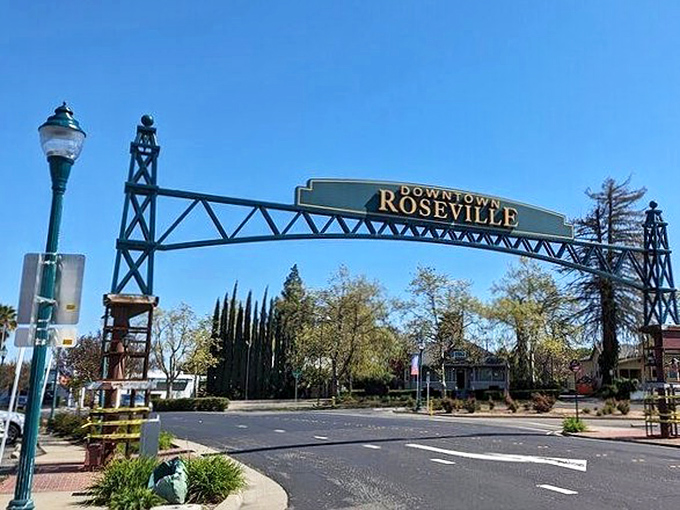 Downtown Roseville's tree-lined streets offer shade and charm, with the historic Tower Theater standing as the neighborhood's crown jewel.