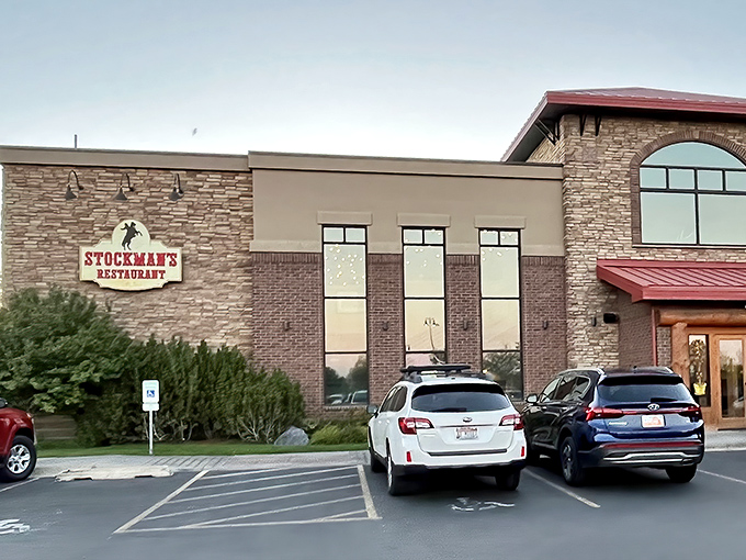 The sturdy exterior reflects what's inside: honest food, generous portions, and service that feels like family.