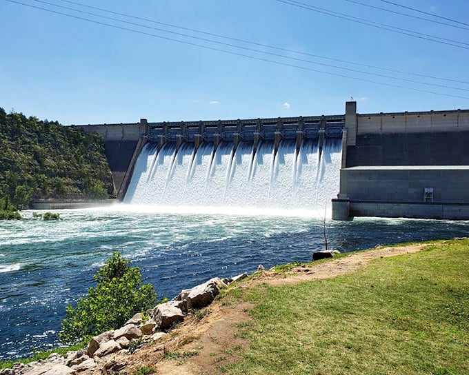 When they open those floodgates, it's like watching Niagara Falls' midwestern cousin put on a spectacular water show.