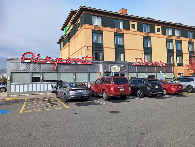 The classic diner architecture here makes every meal feel like a scene from "Happy Days" - minus the Fonz.