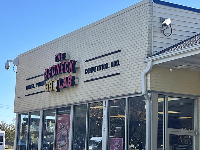 The Redneck BBQ Lab takes barbecue seriously, bringing championship-level smoking skills to every plate they serve.