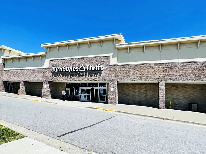 Under Kansas's impossibly blue sky, TurnStyles stands ready&mdash;a cathedral of second-hand wonders where yesterday's treasures find tomorrow's homes.