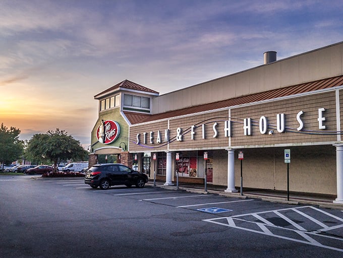 Sunset casts a golden spell on Two Rivers' elegant exterior. The perfect lighting for that "before dinner" Instagram moment.