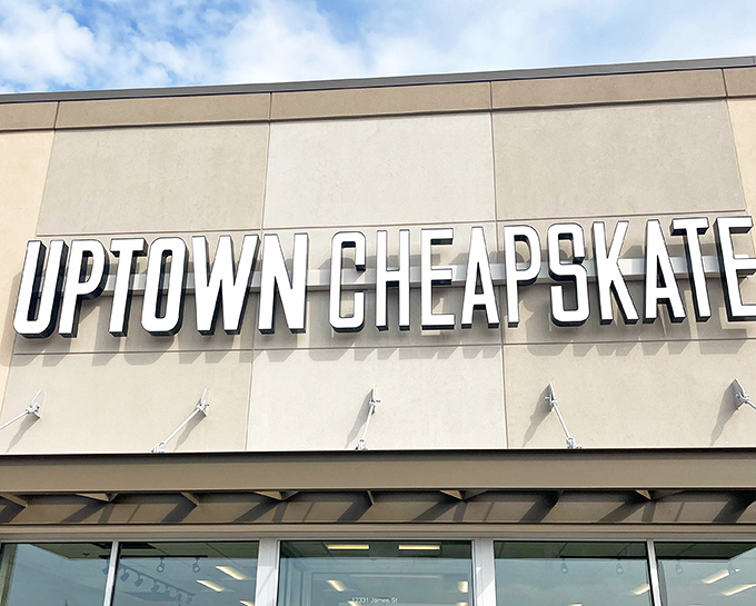 The name says it all&mdash;cheap thrills for fashion lovers. Uptown Cheapskate's clean, modern aesthetic makes secondhand shopping feel first-class.