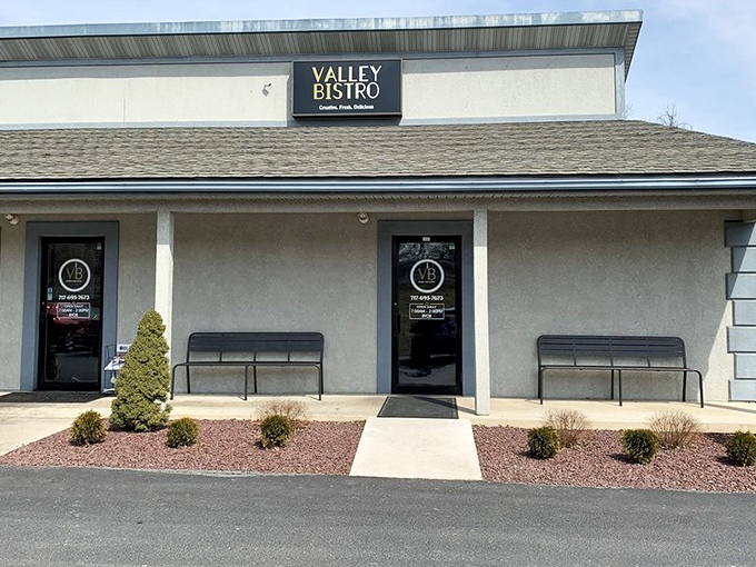 Clean lines and modern simplicity &ndash; Valley Bistro lets its food do the talking rather than flashy decor.