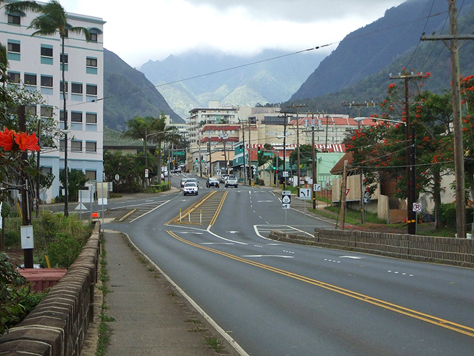 Maui's historic county seat spreads along valley floors like a perfectly planned small town.