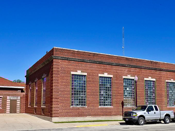 Clean streets and well-maintained buildings reflect a community that takes pride in its appearance and heritage.