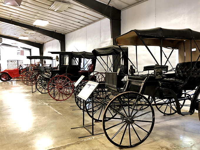 These aren't your average Ubers &ndash; the museum's carriage collection shows how folks traveled in style before horsepower meant something else entirely.