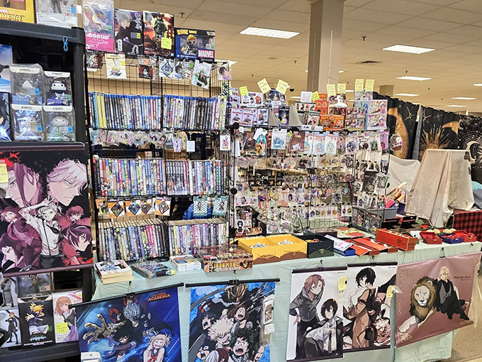 Anime aficionados, rejoice! This booth feels like Tokyo came to South Dakota, bringing all the manga and memorabilia your inner otaku craves.