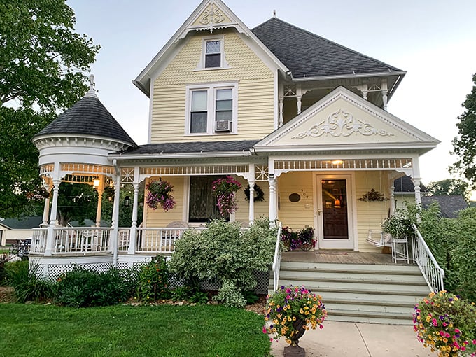 This Victorian B&B doesn't just offer rooms&mdash;it offers time travel with modern plumbing. Those hanging flower baskets aren't decorations; they're a lifestyle statement.