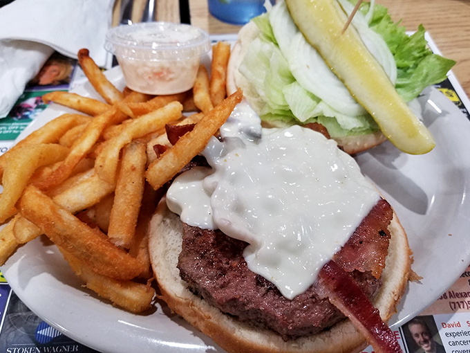 This isn't just a burger &ndash; it's a masterpiece of melty cheese, perfectly seared beef, and fresh toppings that puts fast food chains to shame.